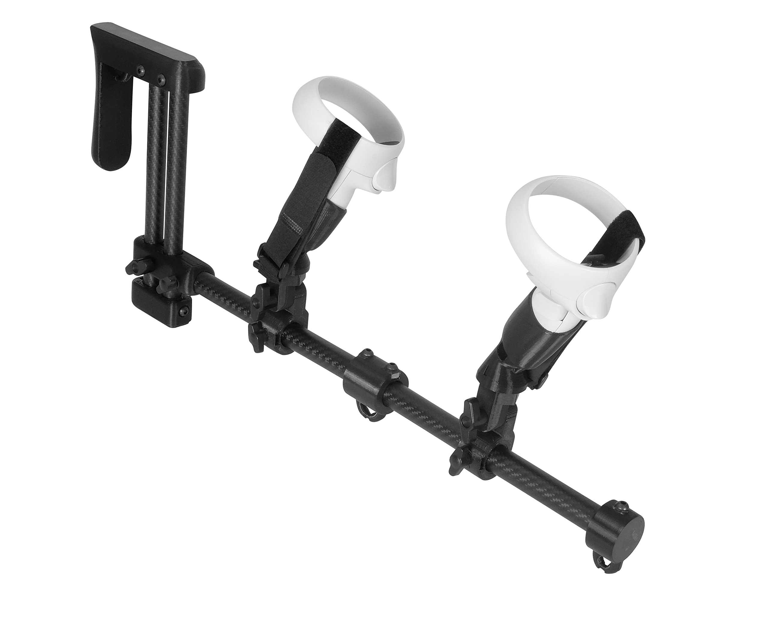 DeadEyeVR Annihilator 2 - VR Magnetic Carbon Fiber Rifle Adapter Stock Controller Attachment Accessory for Virtual Reality (Quest / G2)