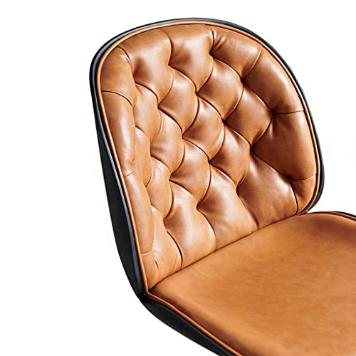 MACIUM Tall Bar Stools Bar Chair Computer Chair Office Lifting Swivel Chair Nordic Simple Desk Chair Backrest Home Leisure Bar Chair Barstools (Color : E)