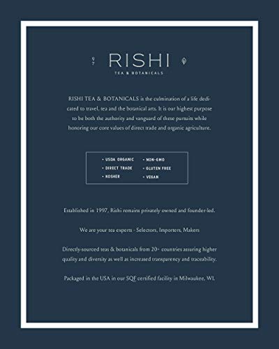 Rishi Tea Simple Brew Teapot - For 12oz Loose Tea Preparation, Built-in Strainer, Everyday Teaware, Easy to Clean, Borosilicate Glass, Enjoy Hot or Iced Tea - 400ml