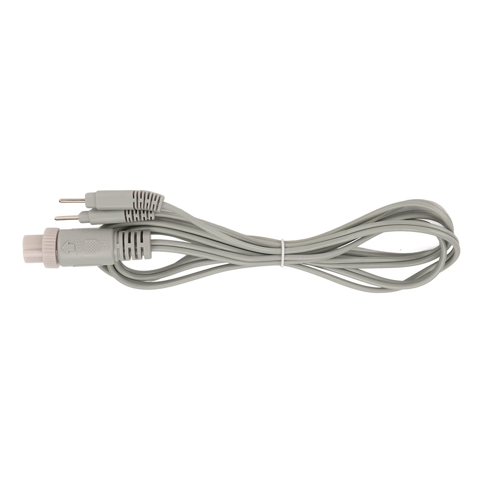 Electrodes Wire, 2 in 1 Pin Type 16‑4P Portable Compact TENS Unit Wires for Massager 4.9ft, Electrode Cable