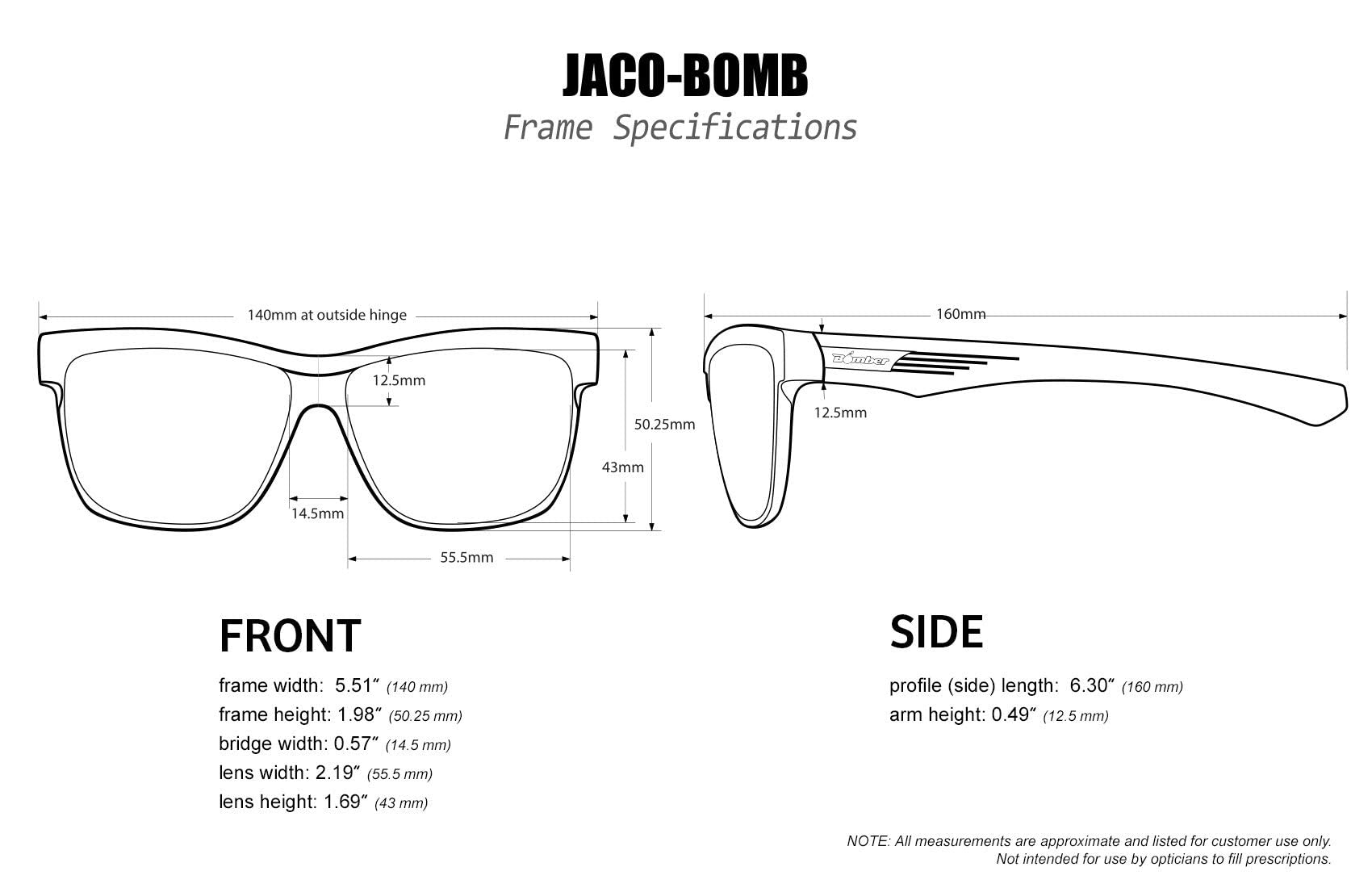 BOMBER Polarized Sunglasses for Women, Shiny Tortoise frame with Polarized Brown Lens, Non-Slip Black foam inner lining. UV Protection, Women’s Sunglasses - JA112