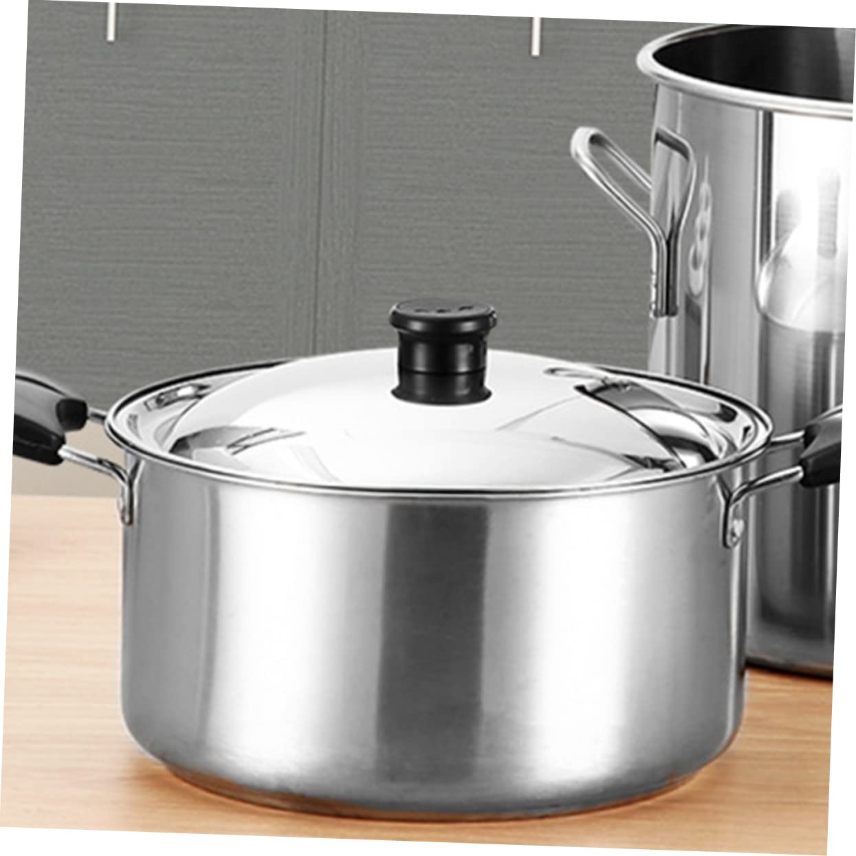 FELTECHELECTR Stainless Steel Round Pot Lid for Frying Pan for Pots and Pans Universal Fit for Cooking Needs Essential Cookware Accessory