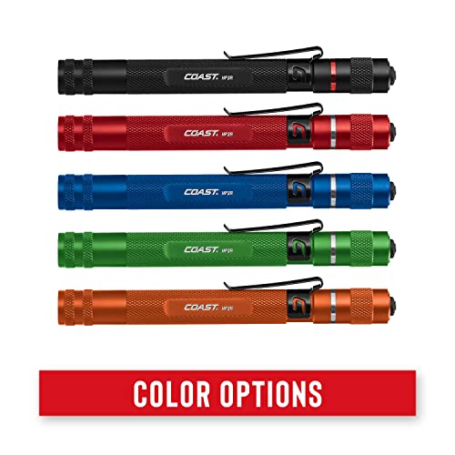 Coast® HP3R 385 Lumen Rechargeable LED Penlight with Twist Focus™, Blue