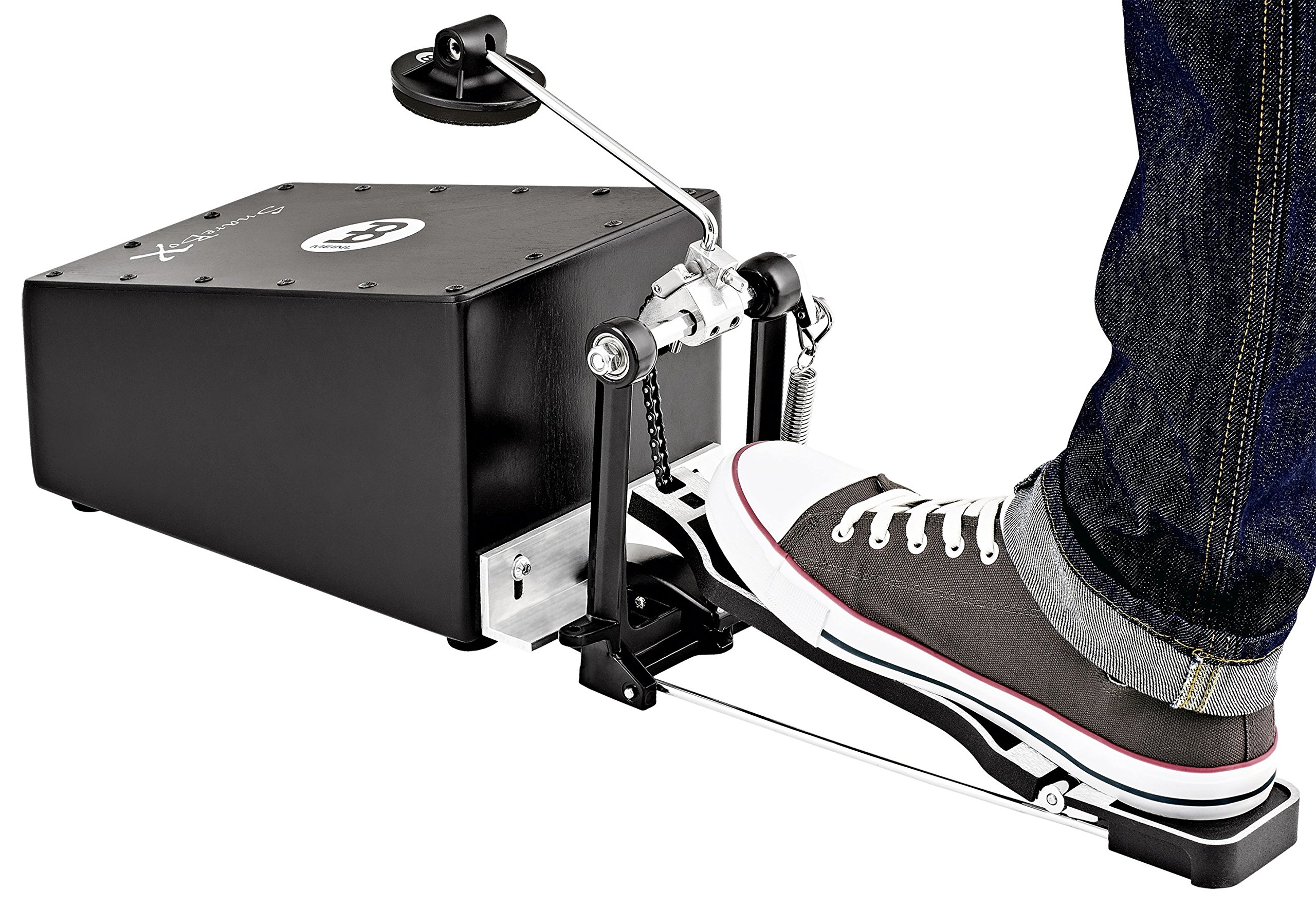 Meinl Pickup Snarebox with L-Shaped Soft Foam Beater and Internal Snares for High Pitched Stomp Box Rhythms - MADE IN EUROPE - Baltic Birch Wood, 2-YEAR WARRANTY (PSNAREBOX)