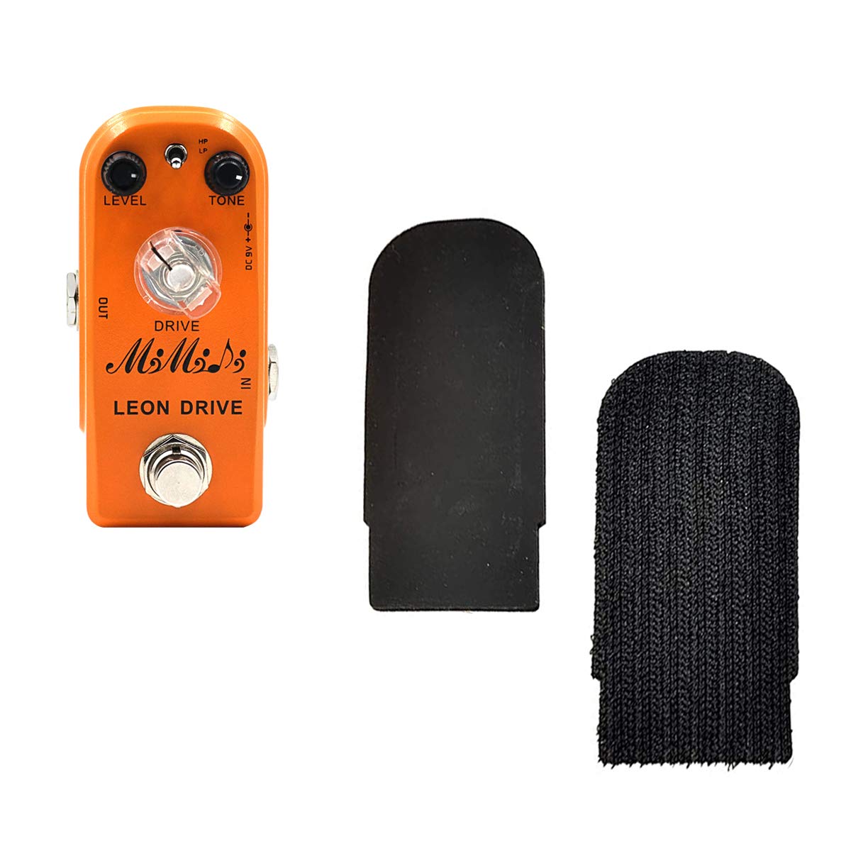 MIMIDI Leon Ultimate Drive Electric Guitar Effect Pedal True Bypass With 4 functional knobs(LEVEL/TONE/HP&LP) Aluminum Alloy(316)
