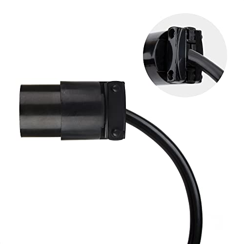 Cable Matters 3-Pack 3 Prong Replacement Connector (2 Pole 3 Wire NEMA 5-15R Straight Blade Electrical Receptacle) in Black
