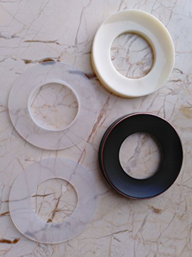 Elite Oil Rubbed Bronze Mounting Ring for Bathroom Glass Vessel Sink