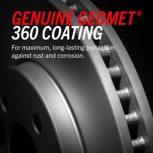 Power Stop CRK8618 Z17 Front and Rear Coated Rotor Kit-Coated Brake Rotors, Ceramic Brake Pads For Mazda 6 2019-2020 [Model Specific]