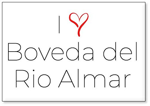 I Love Boveda del Rio Almar, Fridge Magnet (Design 2)