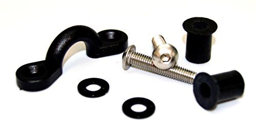 Canoe Kayak Eye Loops Pad Eye for Kayaks, Boat Deck Loops, Marine 42 Piece Tie Down Rigging Kit