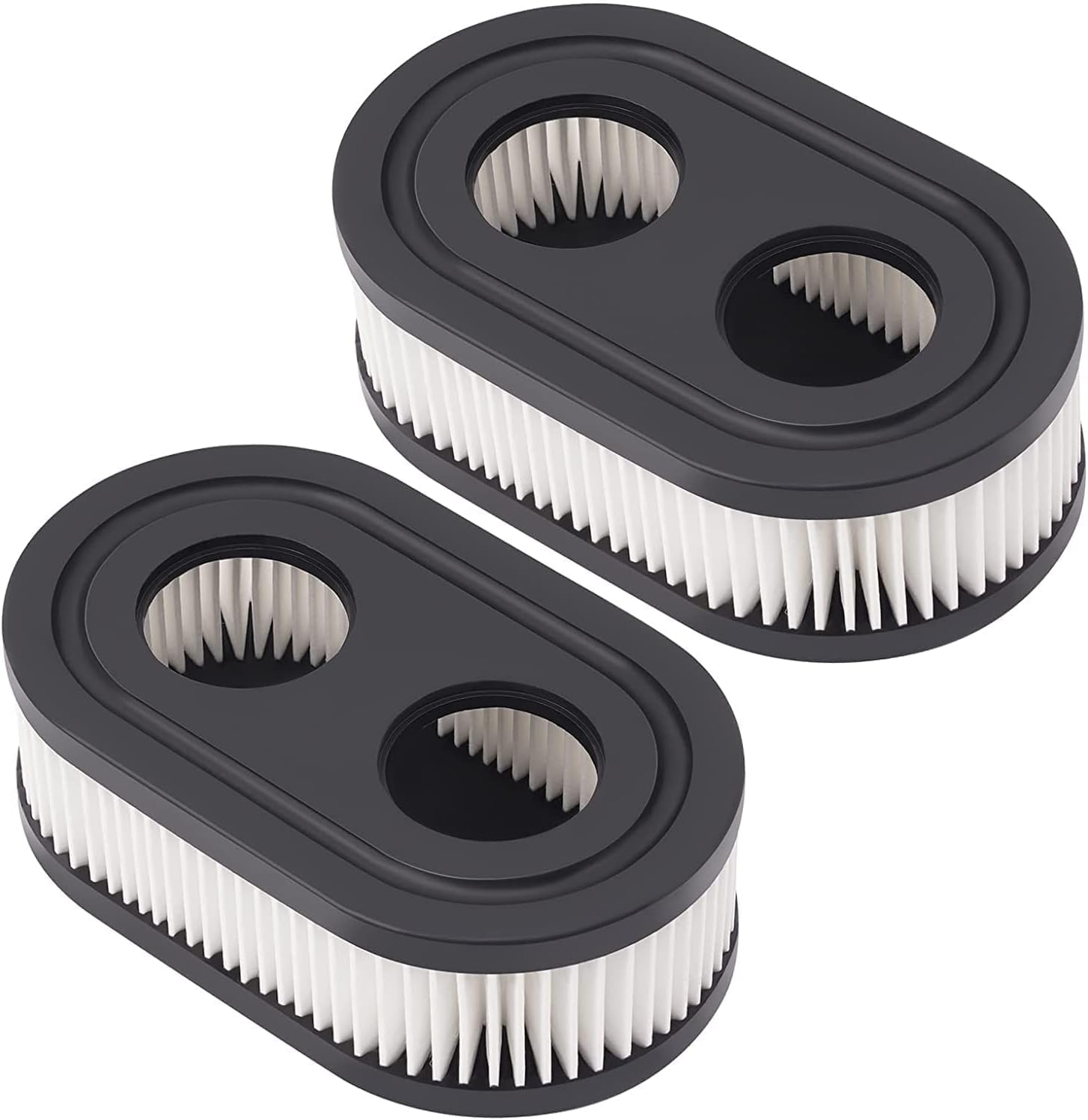 Briggs and Stratton Air Filter 593260 798452-593260 Lawn Mower Air Filter for Briggs and Stratton 550ex 675exi 725exi Series,for Troy Bilt TB110 TB200 TB230 Air Filter Lawnmower and More (2 Pack)