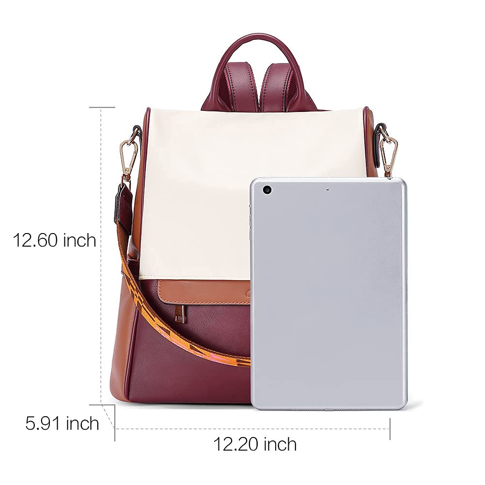 CLUCI Women Backpack Purse Bundles with Women Wallet