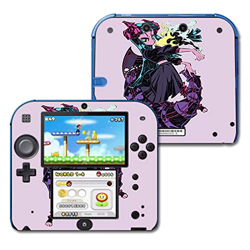MightySkins Skin Compatible with Nintendo 2DS - Dragon Girl | Protective, Durable, and Unique Vinyl Decal wrap Cover | Easy to Apply, Remove, and Change Styles | Made in The USA