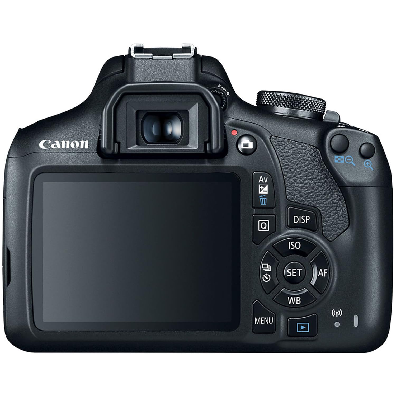 Canon EOS Rebel T7 DSLR Camera with 18-55mm Lens + 64 GB Memory + Spare High Capacity Replacement Battery + Filters + Case + Mini Tripod + More (28 pc Bundle)