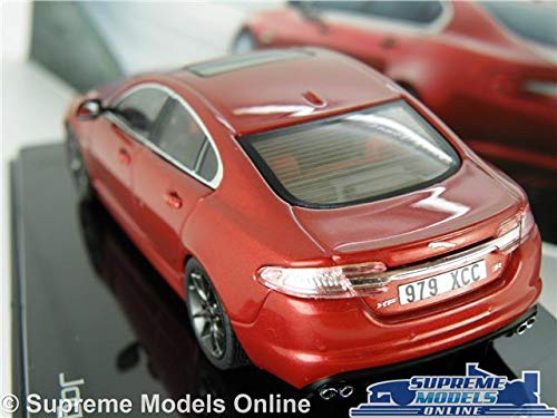 Jaguar XFR CAR Model Italian Racing RED Saloon 1:43 Size IXO Dealer Special