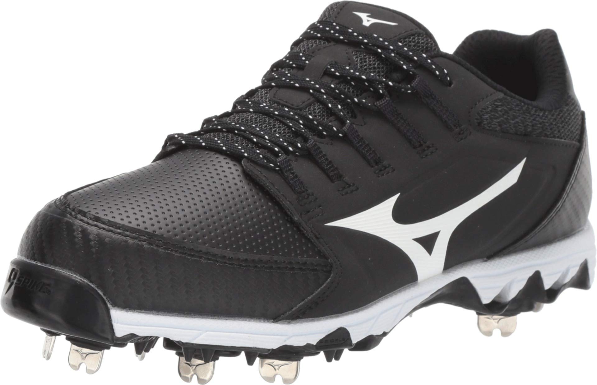 Mizuno womens 9-spike Swift 6 Low Metal Baseball Cleats, Royal-white, 9.5 US