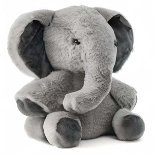 PREXTEX Elephant Stuffed Animals - Soft & Cozy Baby Stuffed Elephant Plush Toy (Large - 10.5 Inches) Machine Washable Stuffed Animals for Boys & Girls 3-5+