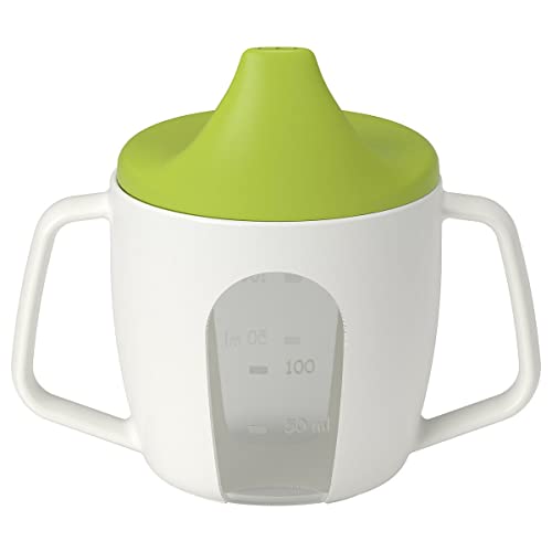 Ikea Kinderbecher BÖRJA Trinklernbecher mit Deckel Children's Drinking Cup with Lid, Einzelpackung