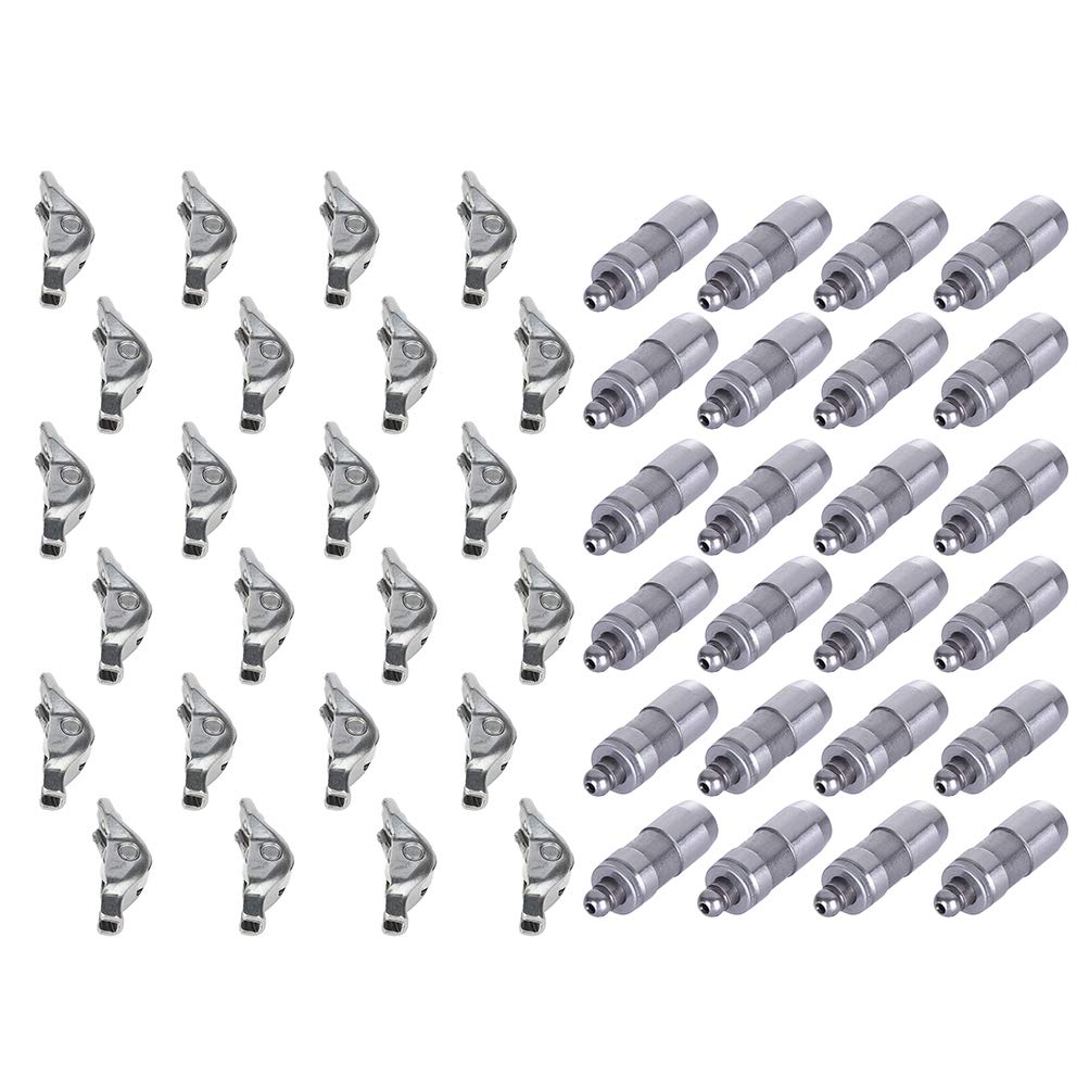 CCIYU 24Set Rocker Arm Lifter Follower Lash M65293V Fit For 2005-2010 for Ford F-250 Super Duty 2005-2010 for Ford for F-150 2007-2010 for Ford Explorer Sport Trac 2014 for Ford Expedition