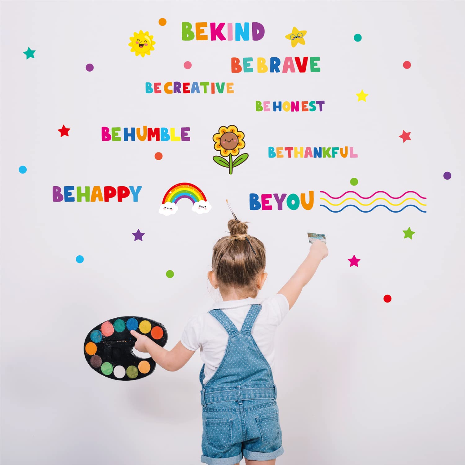 Colorful Inspirational Wall