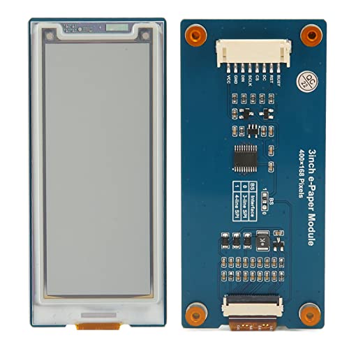 E Paper Electronic Screen Panel, Easy to Install E Paper Screen Display Module 400×168 for Readers