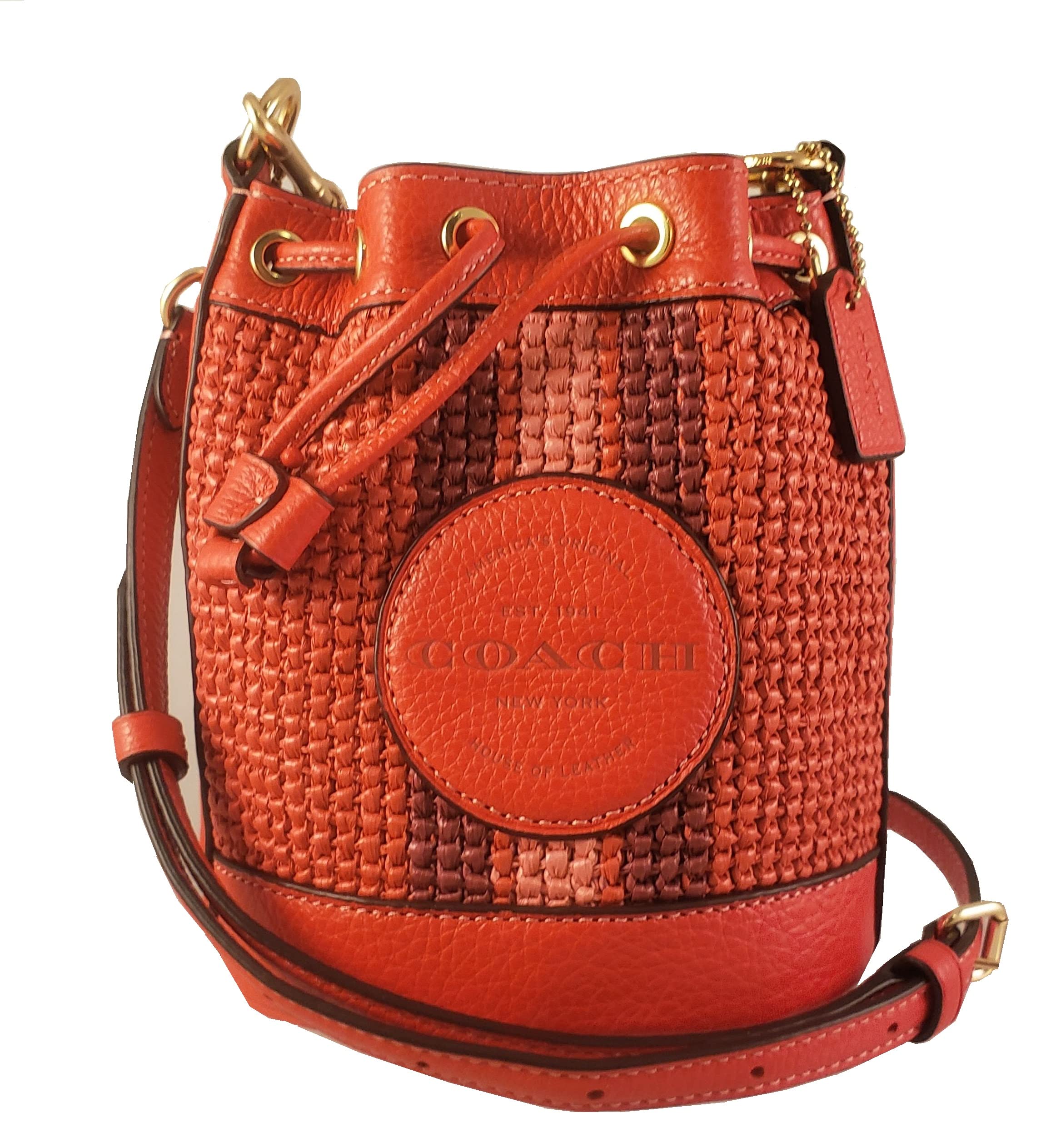 Coach - Mini Dempsey Bucket Bag - C9955 - Miami Red