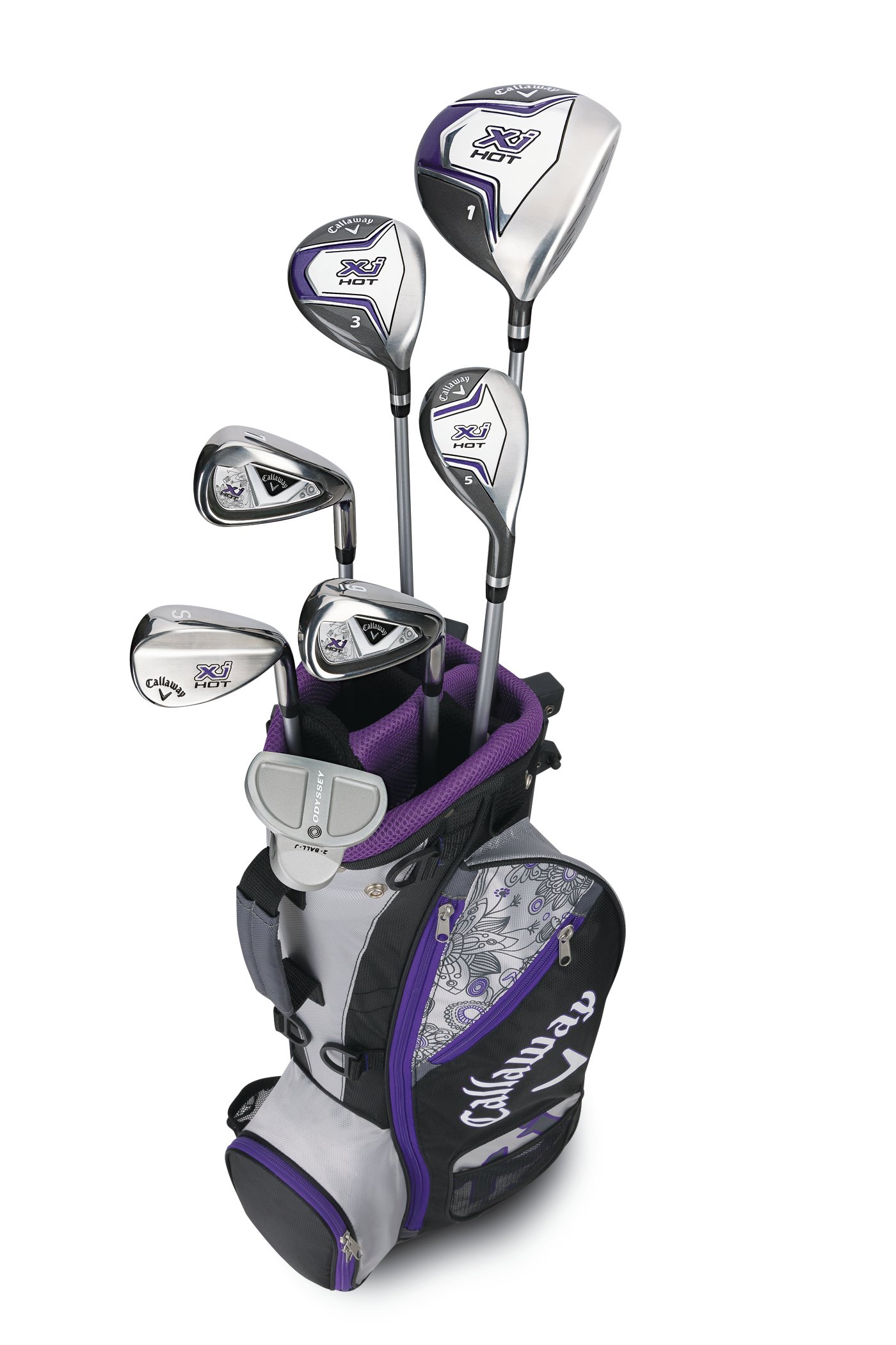 Callaway Girls XJ Hot Junior Set, Left Hand, 5-8 Years Old