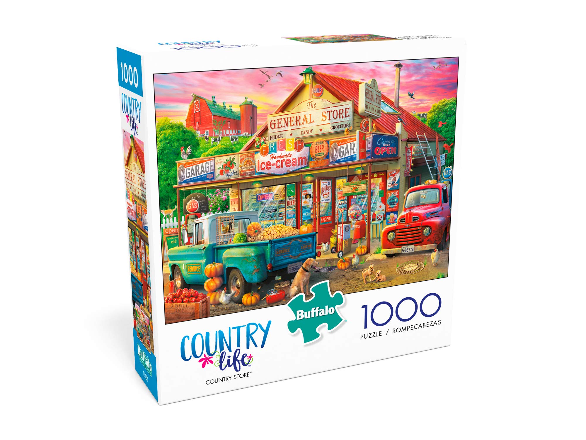 Buffalo Games - Eduard - Country Store - 1000 Piece Jigsaw Puzzle for Adults Challenging Puzzle Perfect for Game Nights