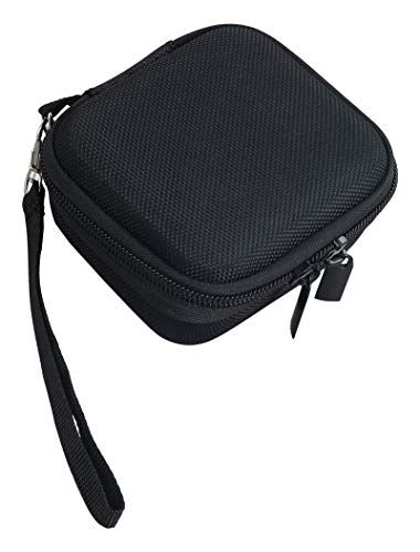 Geiomoo Compatible with Beats Fit Pro Headphone Hard Carrying Case Cover, Portable Shockproof Travel Protective Bag with Carabiner (Black)