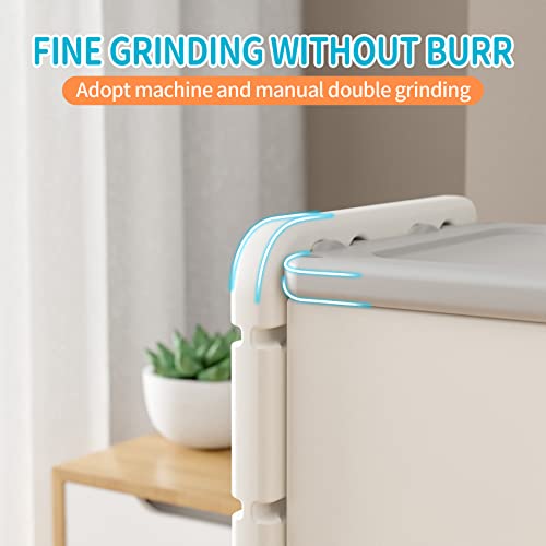 UNICOO Kids Storage Shelves, Children Toy Storage Organizer, Kids Bookshelf and Toy Storage for School, Bedroom, Playroom or Nursery (3 * 4)