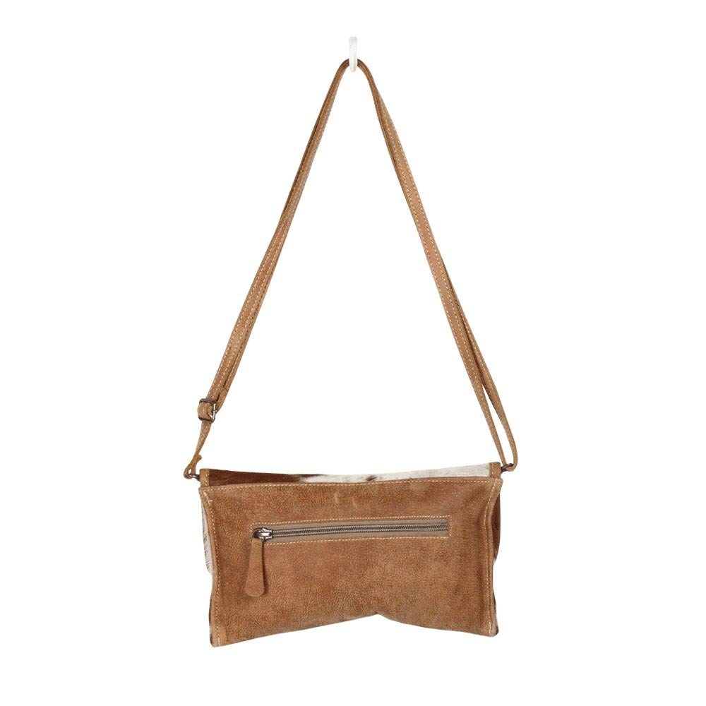 Myra S1365 Marvel Hair On Small and Crossbody Bag, Brown,