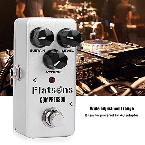 Pure Analog Circuit Guitar Compression Effects Pedal,Compressor Mini Guitar Effect Pedal Instrument Accessory
