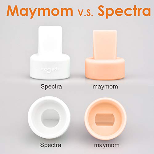 Maymom Duckbill Valves for Spectra. Designed for Spectra S1 Spectra S2 Spectra 9 Plus Spectra Dew 350 Not Original Spectra Pump Parts Spectra S2 Accessories Replace Spectra Valve (6 ct Orange)