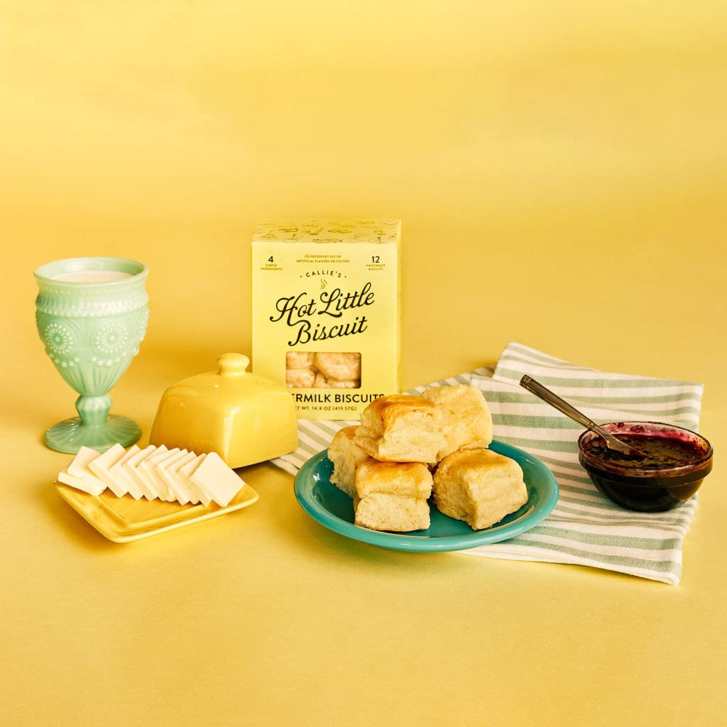 Callie's Hot Little Biscuit| Buttermilk Biscuit | Handmade Southern Biscuits | Two 12-Packs | 24 Biscuits Total