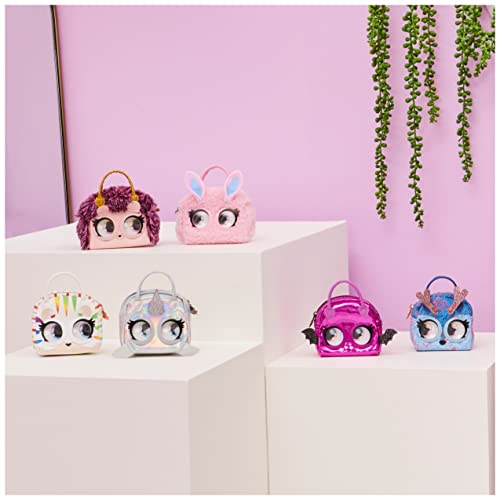 Purse Pets Micros, Denim Deerie Stylish Small Purse with Eye Roll Feature, Kids Toys for Girls Aged 5 and up