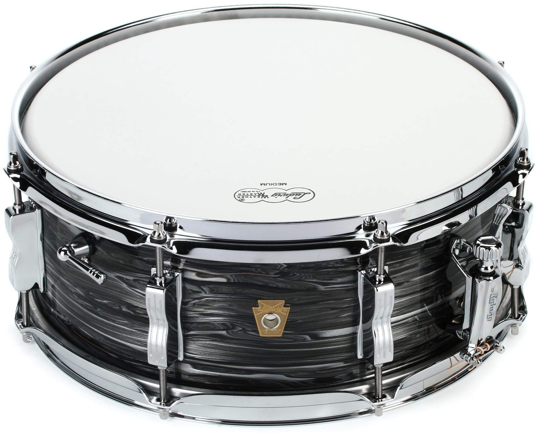 Ludwig LS9081Q Jazz Fest Vintage Blue Oyster Snare Drum 5.5x14"