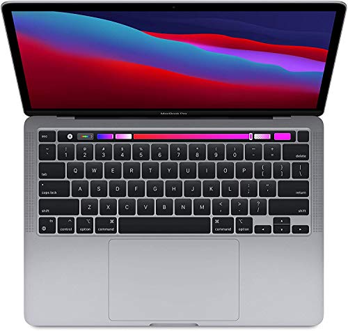 Mid 2020 Apple MacBook Pro Touch Bar with 2.0 GHz Quad Core i5 (13 inches, 16GB RAM, 512GB SSD) Space Gray (Renewed)