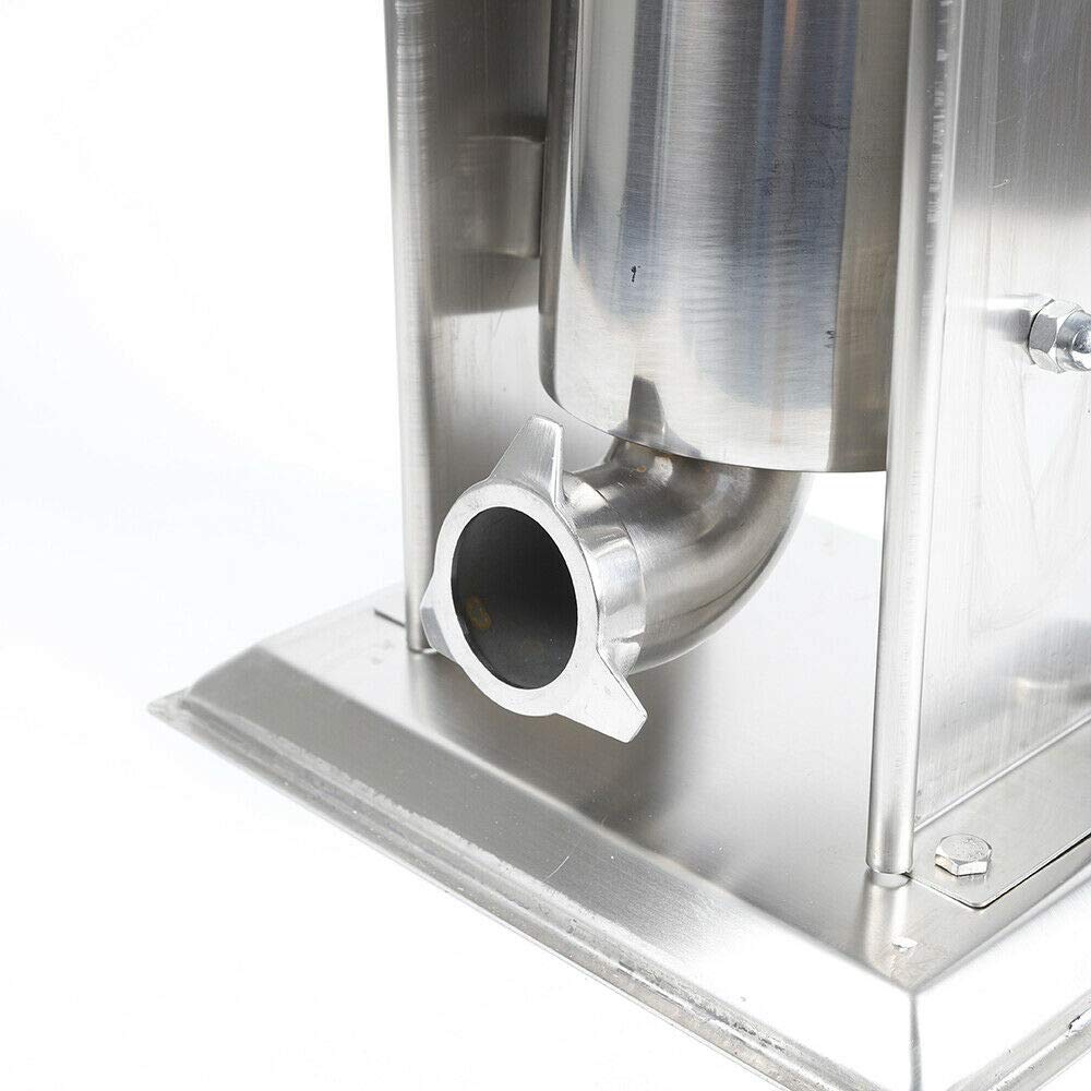 Commercial Churros Maker Machine 5L Stainless Steel Spanish Churros Making Machine + 4 Nozzles Manual Spanish Donuts, Heavy Duty Churros Machine For Home Restaurants Bakeries Use