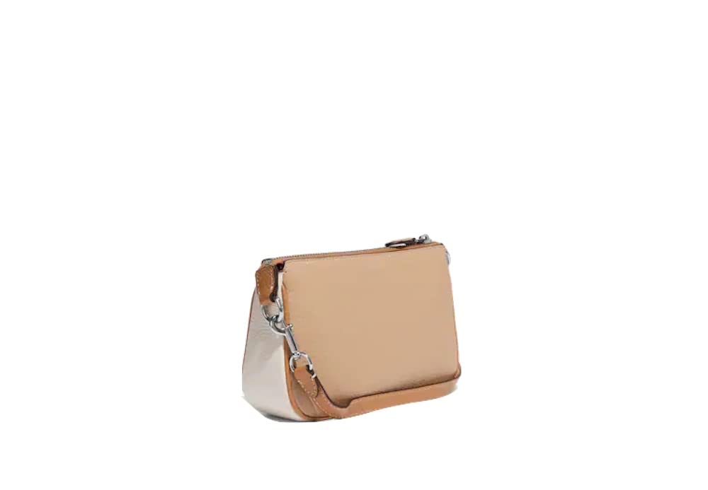 COACH Women's Nolita 19 Bag Purse (Sandy Beige Multi)