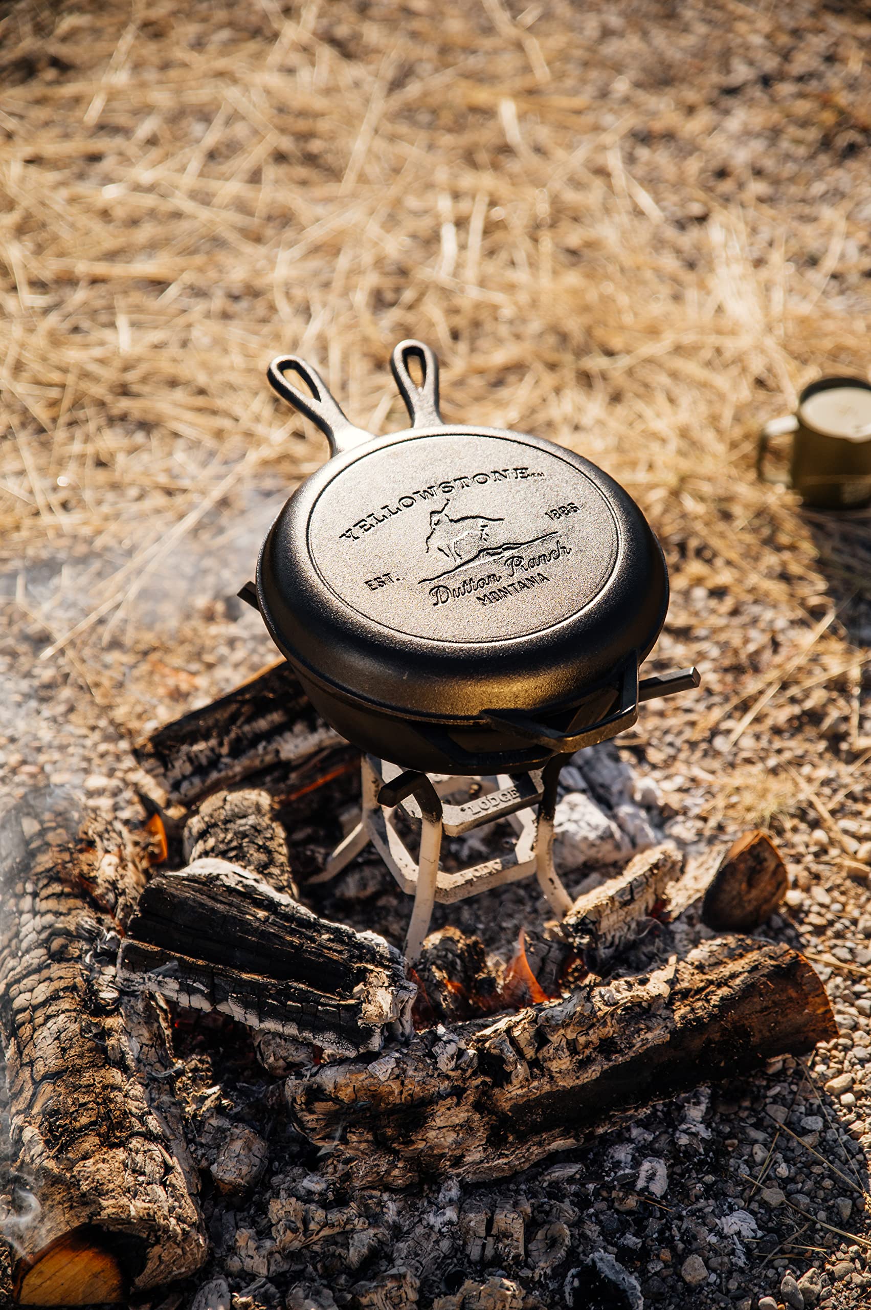Lodge Yellowstone - Combo Cooker, Bucking Bronco