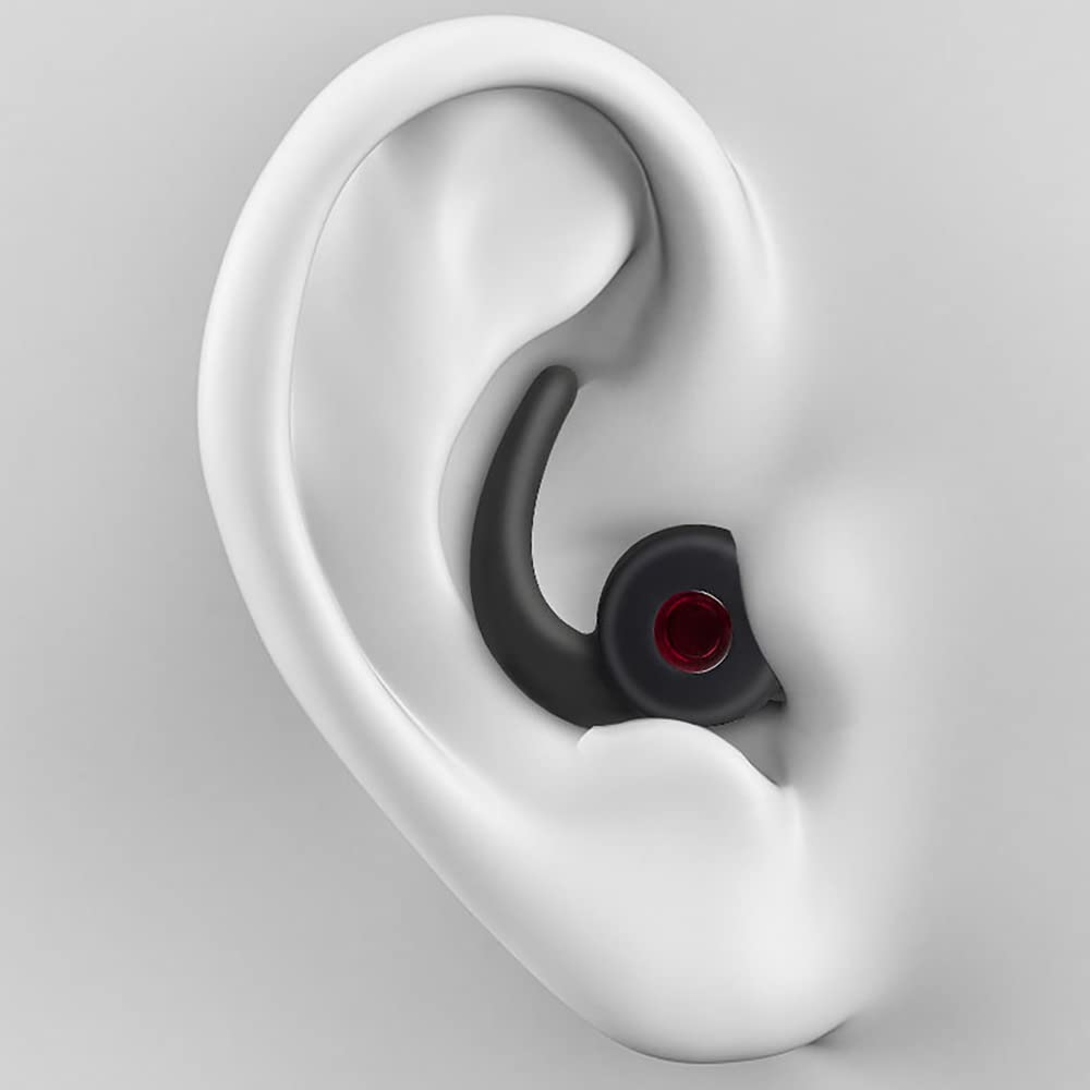 Ear Plugs for Sleeping Noise Cancelling β Super Soft, Reusable Hearing Protection in Flexible Silicone, Noise Cancelling Earbuds for Sleep - 6 Ear Tips in S/M/L β 25dB Noise Cancelling