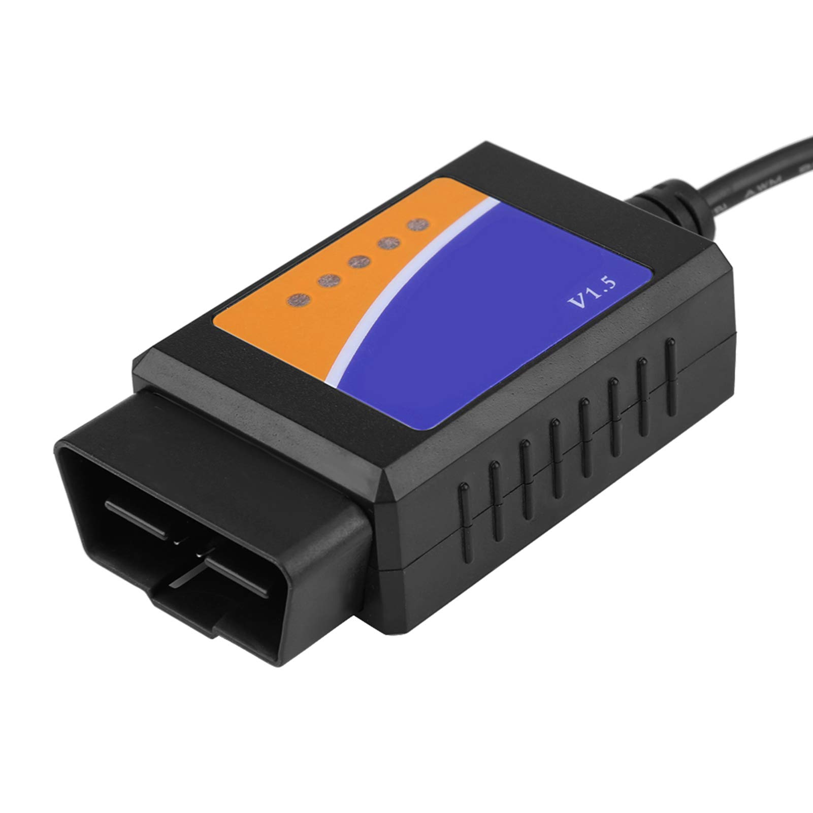 Car Diagnostic Cable - Car USB Connector V1.5 OBD2 Diagnostic Cable Interface Scanner for Benz BMW Citroen