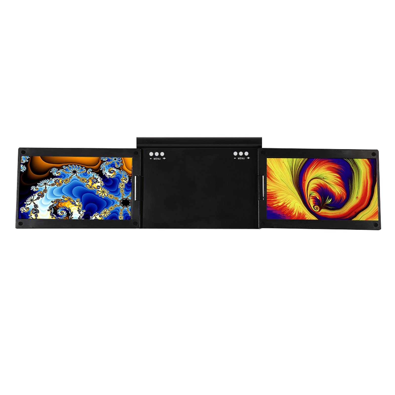 Dual Extender Screen, 13.3in IPS Full View 1080P HDR Ecological Technology Type C Dual Laptop Monitor Screen, No Drive Required Plug and Play for OS X for Windows 100‑240V(USA X50)