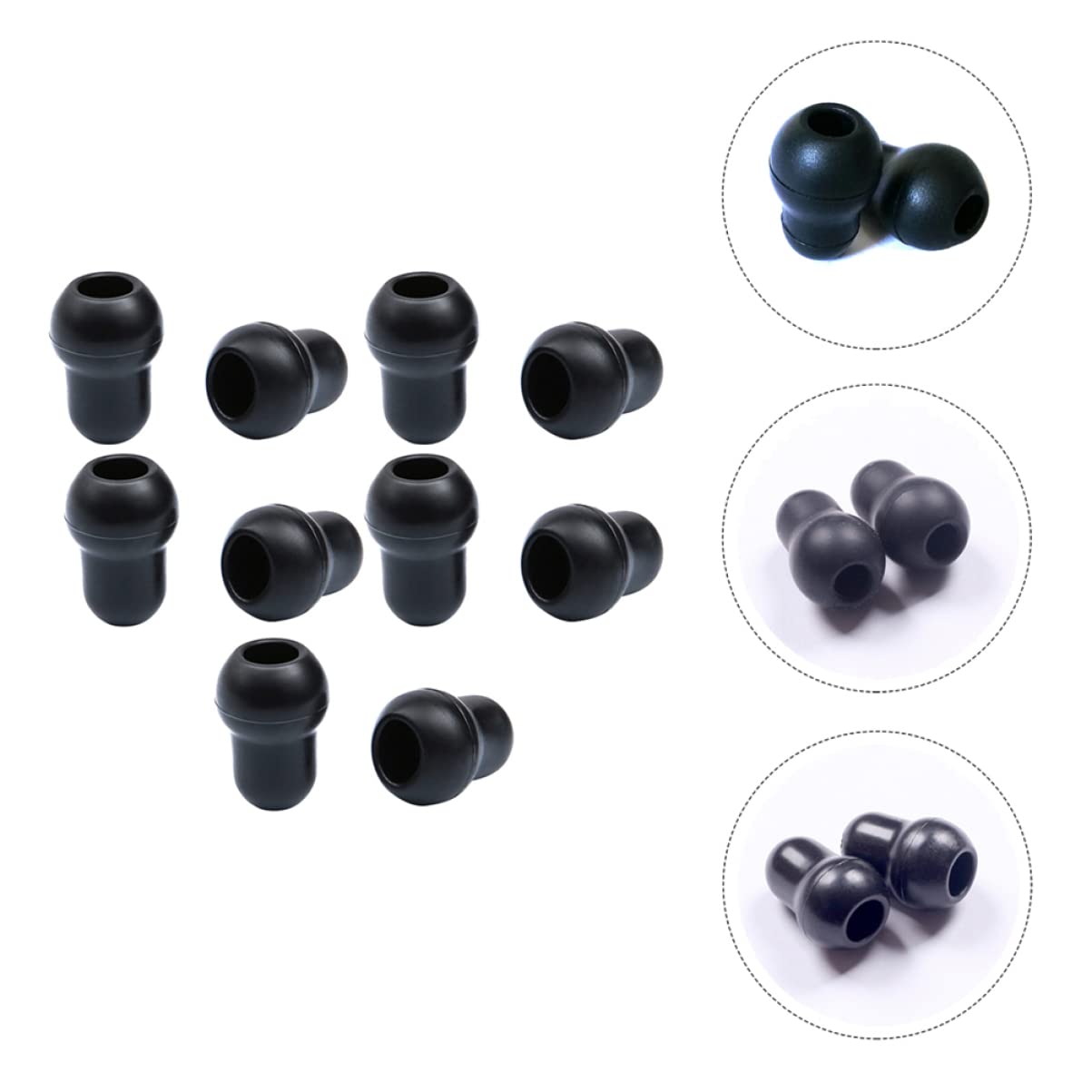Earplugs Replacement Ear Universal Mm for Queit Accessories Clinic Hospital Tips Silicone Earbuds Stethoscope Echo Earbuds