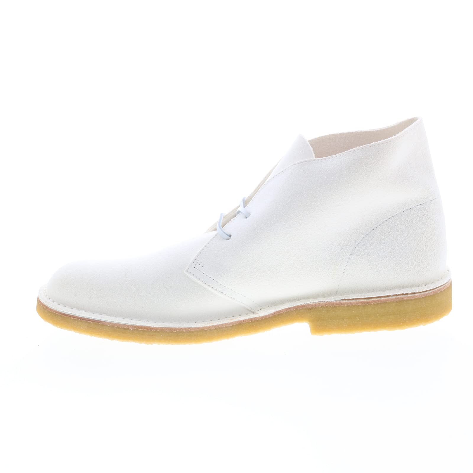 Clarks Mens Desert Boot White Chukkas Boots Boots 13