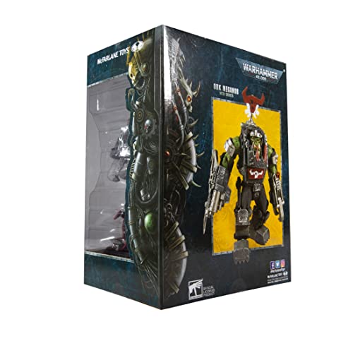 Warhammer 40,000 Ork Meganob with Shoota & Base Mega Action Figure