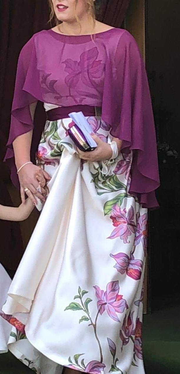 Pukguro Sheer Shawls and Wraps for Evening Dresses Chiffon Capes for Women Soft Wedding Cover Up Royal Blue