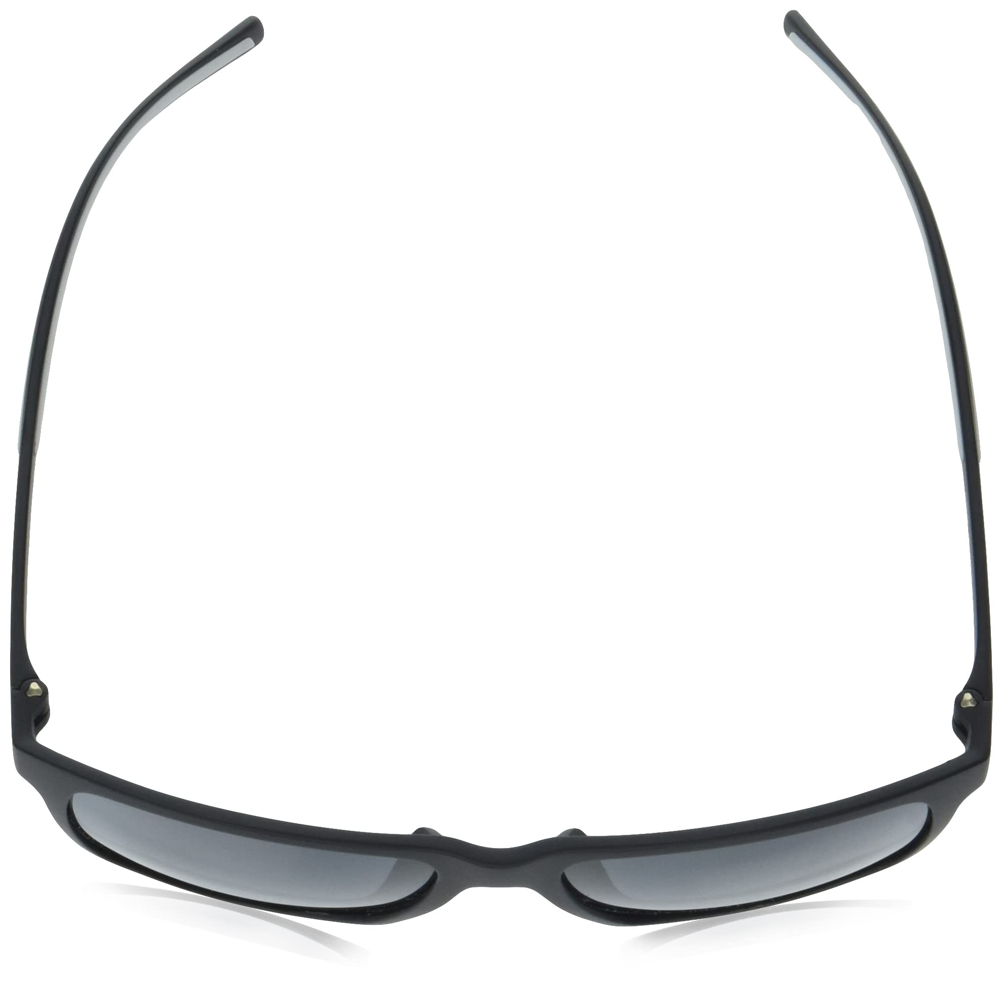 COLE HAAN Men's CH8023 Polarized Rectangular Sunglasses, Matte Black, One Size