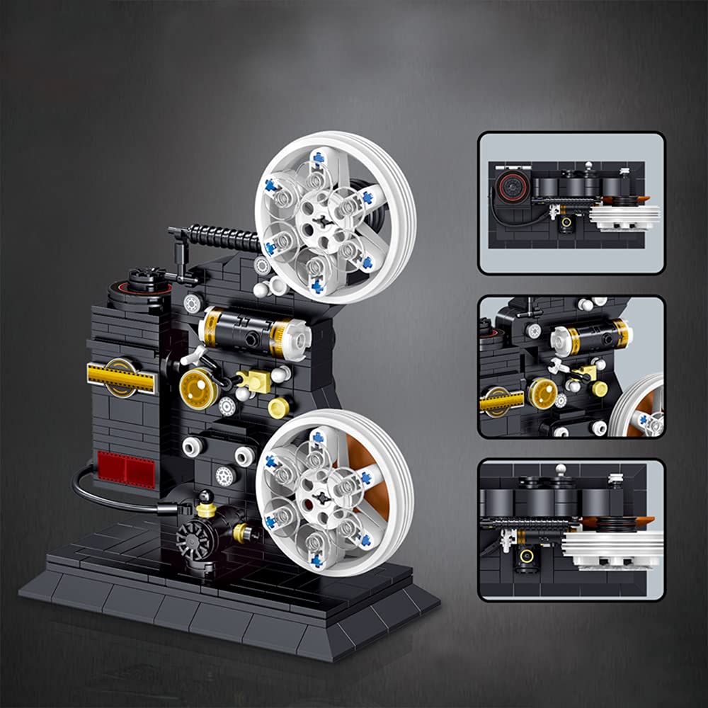 NC Uvini Building Blocks Camera, DIY STEM Toys, Building Construction Brick Set Best Gift for Kids, Teens or Adult 436pcs