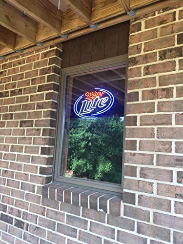 Queen Sense 32"x24" Millers Lite Neon Sign Light Man Cave Bar Pub Beer Handcrafted Home Wall Decor Lamp KA34